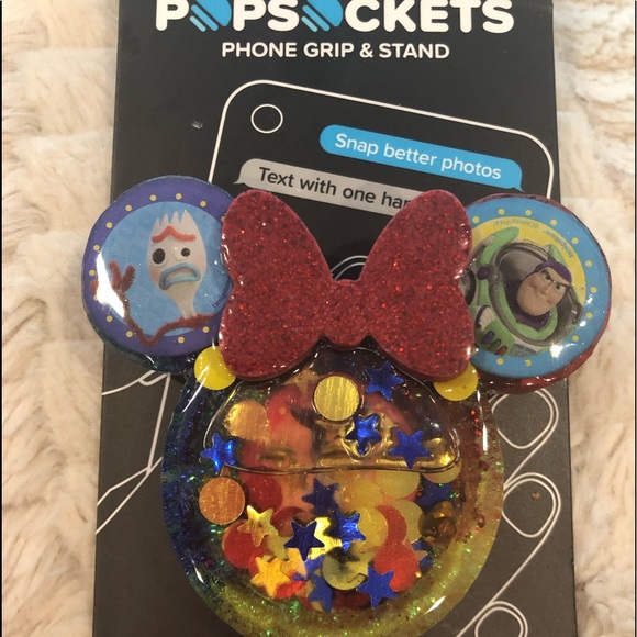 PopSocket | Accessories | Phone Popsocket Toy Story Mickey Water Shaker ...